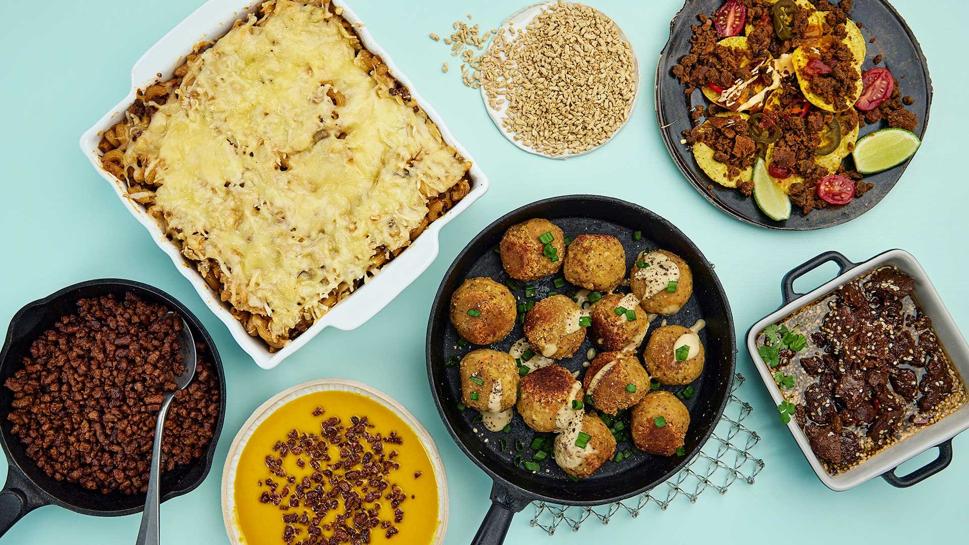 Plant-based drinks from a new Finnish food factory